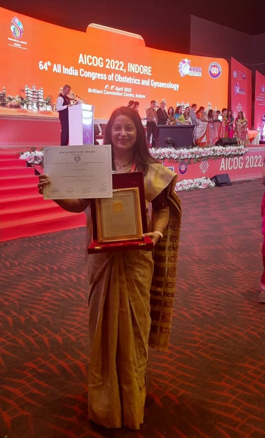 AIIMS Bhubaneswar Doc Dr. Sweta Singh gets prestigious FOGSI Movicol ...