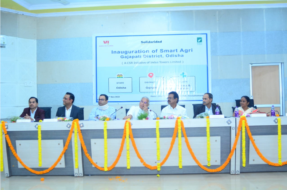 MP Shri Chandra Sekhar Sahu inaugurates Indus Towers and Vodafone India ...