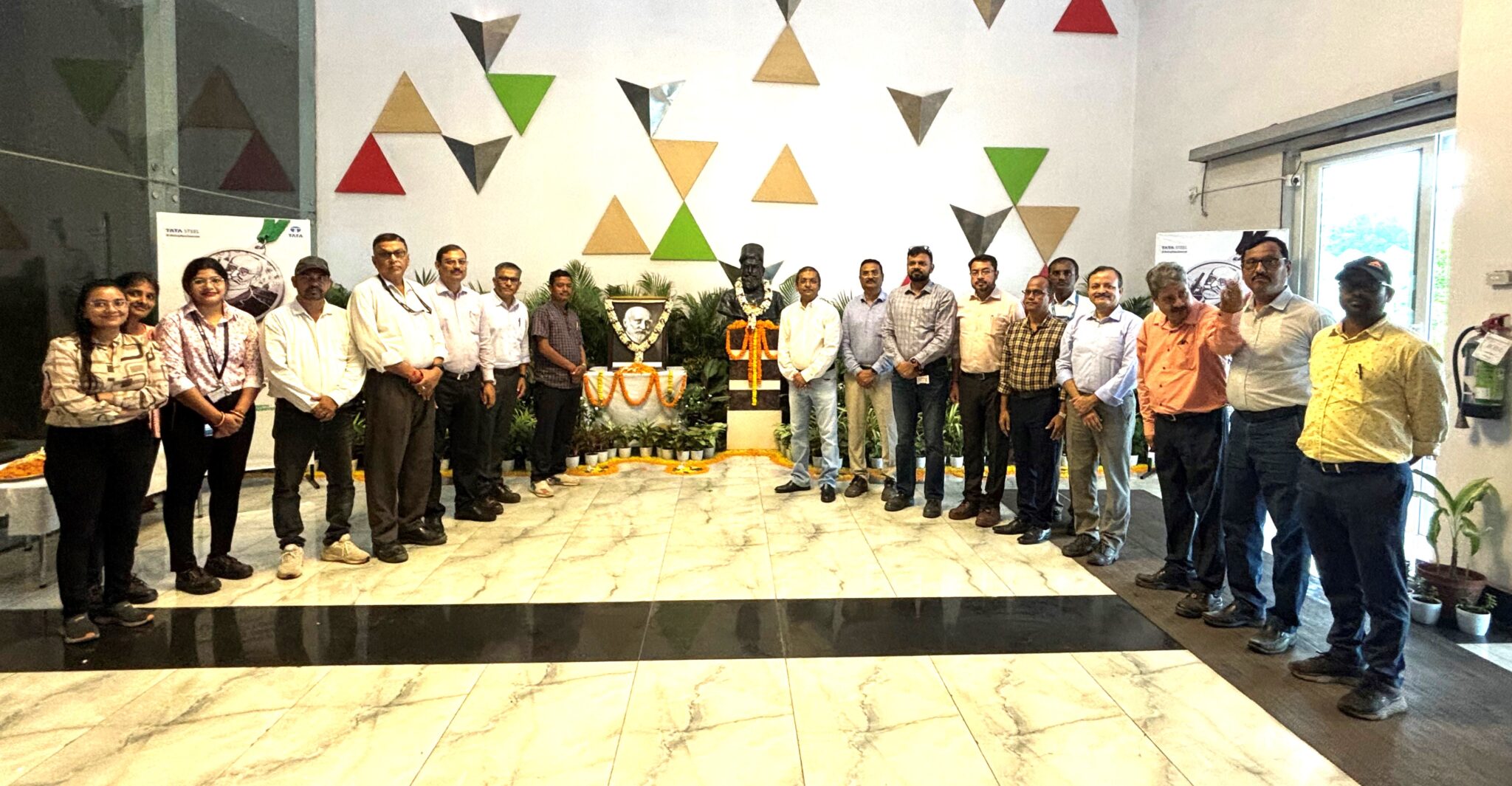 Tata Steel Kalinganagar Celebrates 165th Birth Anniversary of Sir ...
