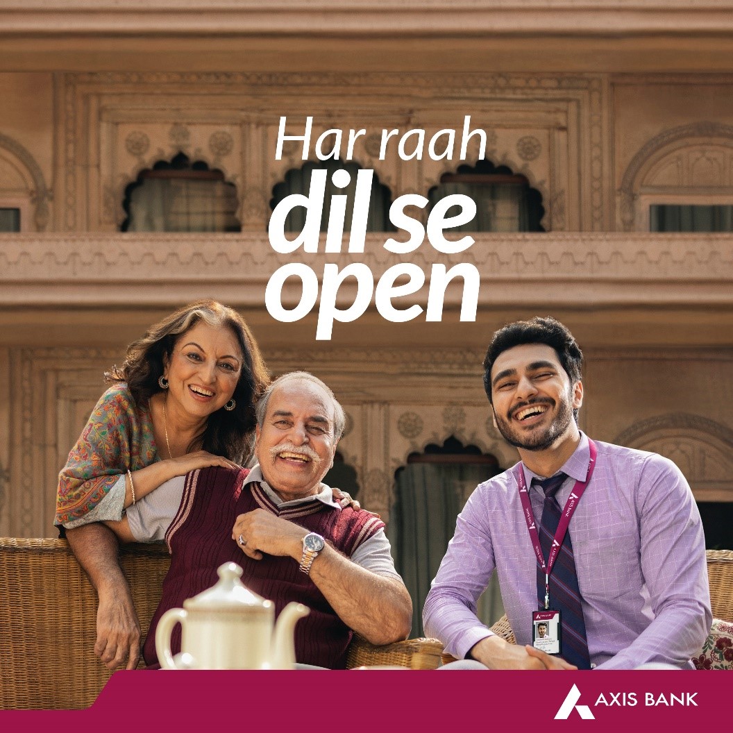Axis Bank unveils ‘har raah dil se open’ showcasing the power of 100k ...