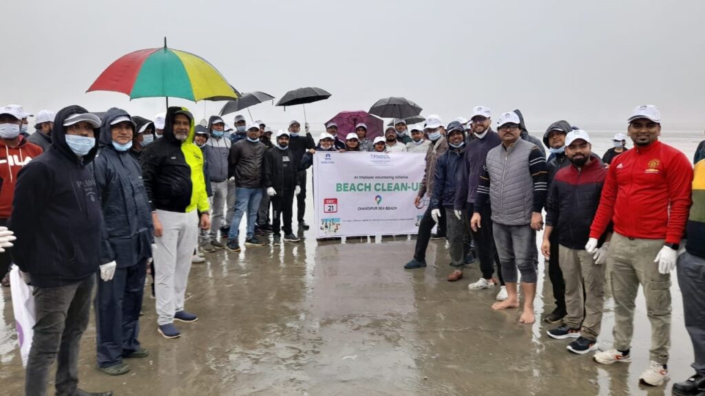 TPNODL Organized Sea Beach Clean-Up Drive at Chandipur Beach, Balasore ...