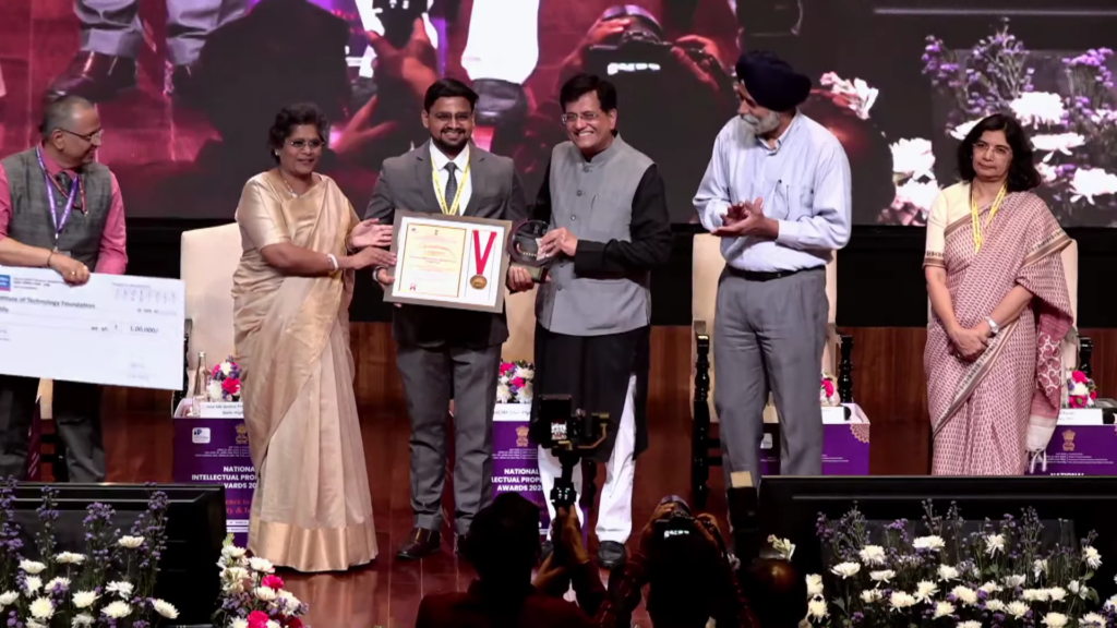 AIC-Nalanda Honored as "Best Incubator for Nurturing IP" at National ...