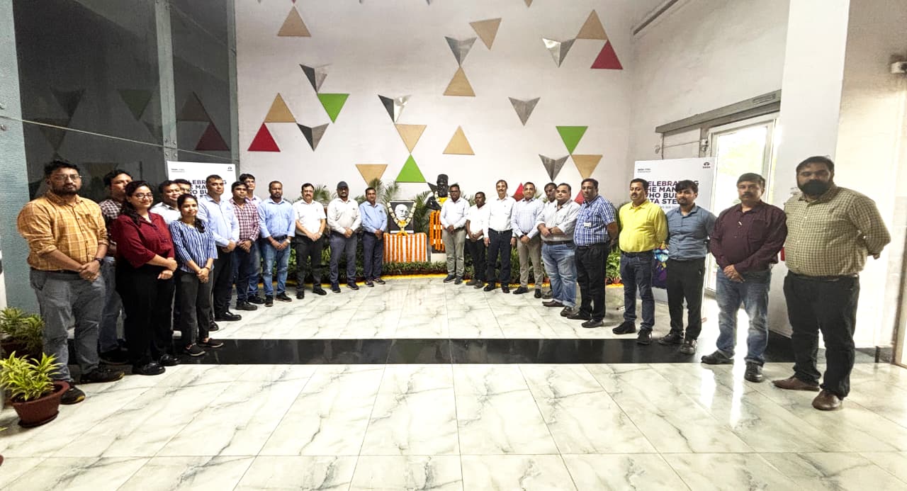 Tata Steel Kalinganagar Celebrates 166th Birth Anniversary of Sir ...