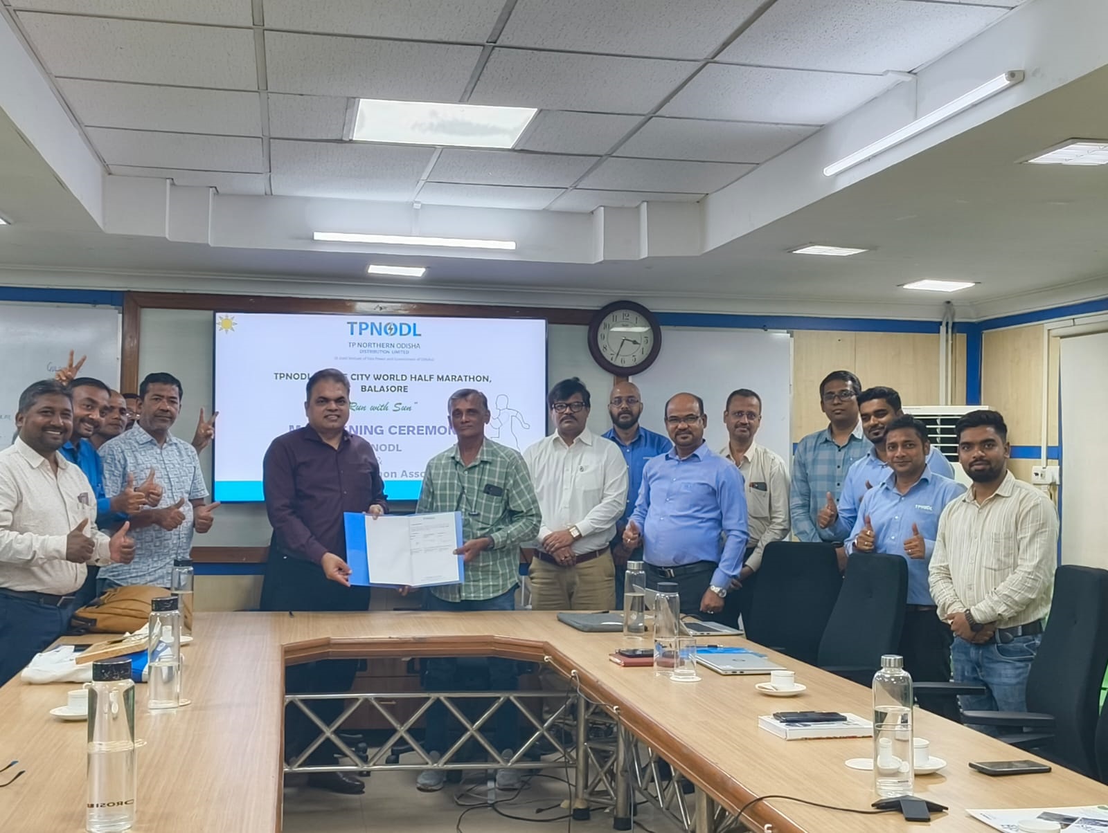 TPNODL Joins Hands with Balasore Marathon Association to Promote Green Energy Awareness - Odisha ...