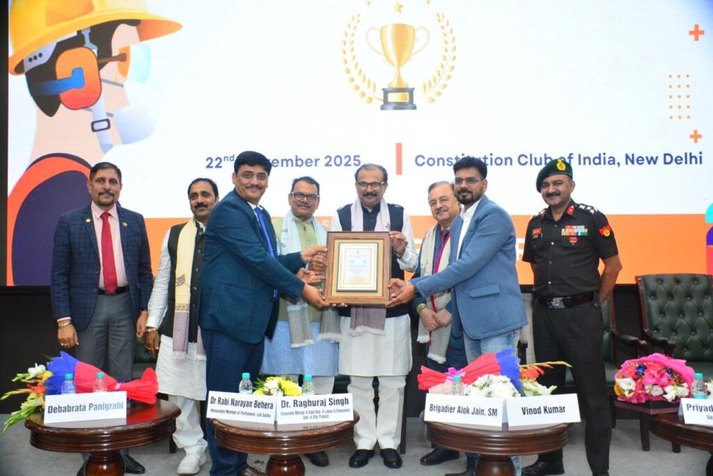 TPCODL Honoured with Premium Gold at Kalinga Safety Excellence National ...